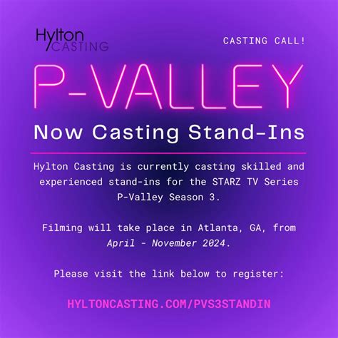 Rasheen Donaldson On Linkedin Hylton Casting Is Looking For Stand Ins Click The Link To Read The