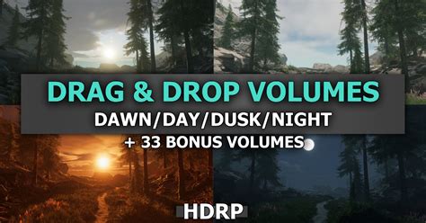 Draganddrop Volumes Fullscreen And Camera Effects Unity Asset Store
