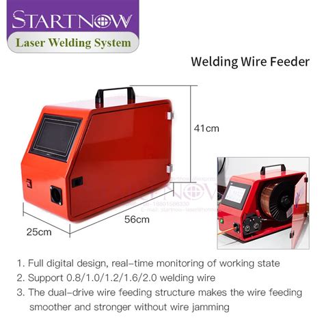 Startnow Laser Welding System With Auto Wire Feeder Controller Driver Handheld Laser Welder Head