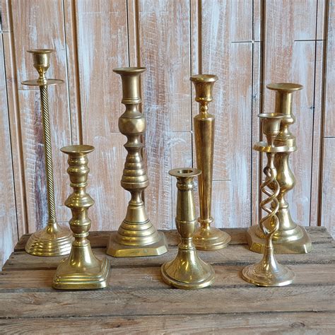 Brass Candlesticks Locate To Create