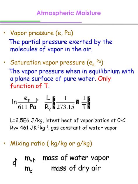 Ppt Atmospheric Moisture Dynamics Powerpoint Presentation Free