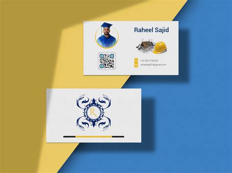 Syed Hassan Abbas Kazmi Business Card Designs