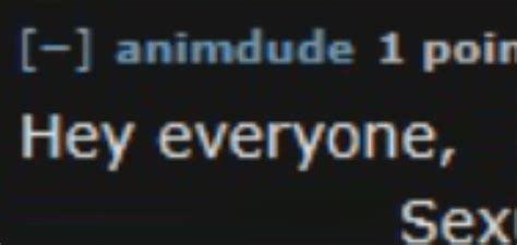 Hey Everyone Sex Rspeedoflobsters