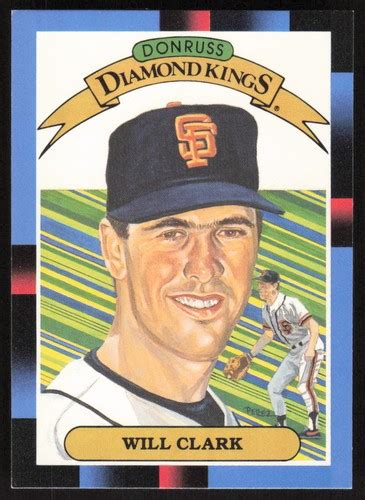 1988 Donruss Will Clark 21 San Francisco Giants Ebay