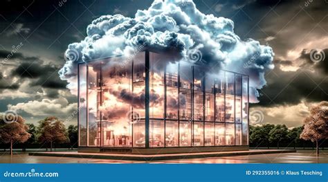 Cloudcomputing Cloud Computer Cloud Storage Icon Image Sign Brainstorming Cpu Gpu Digital Art