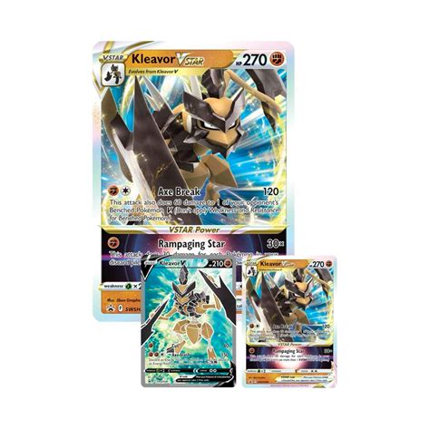 Pokemon Tcg Kleavor Vstar Special Collection Box Binderly