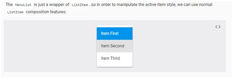 Docs Menu Document How To Override The Style Issue Mui Material Ui Github