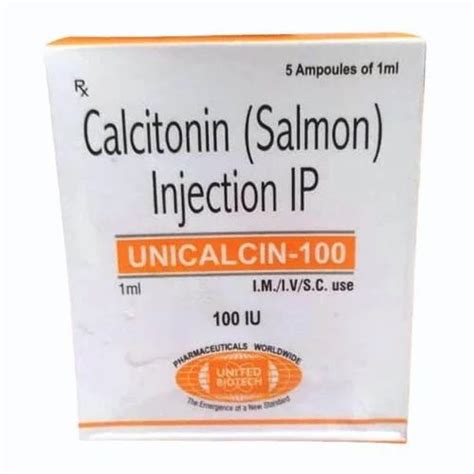 Calcitonin Salmon Injection Ip 100 Iu At ₹ 270box In Bhagalpur Id