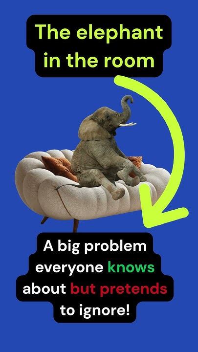 The Elephant In The Room Funny English Idiom Explained In 30 Seconds