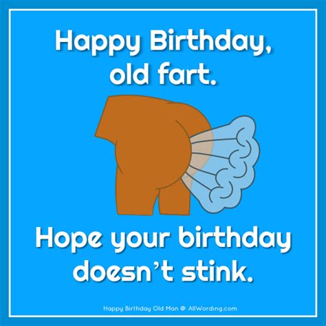 Happy Birthday You Old Fart At Karen Saunders Blog