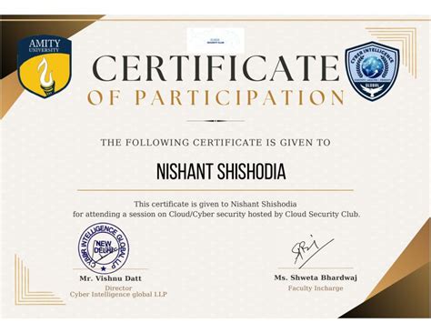 Nishant Shishodia On Linkedin Amityuniversity Cloudcomputing Cyberintelligence