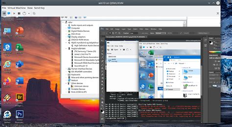 Vm Via Qemu Photoshop And Multi Media Devices Acessible Latest W10 Windows 10 Forums
