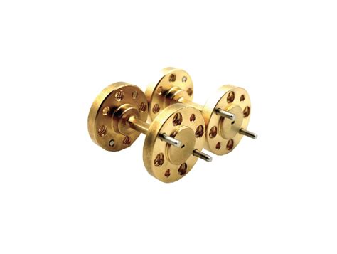 Qmc Trans 0405 Waveguide Tapered Transition Wr 04 To Wr 05 Gold