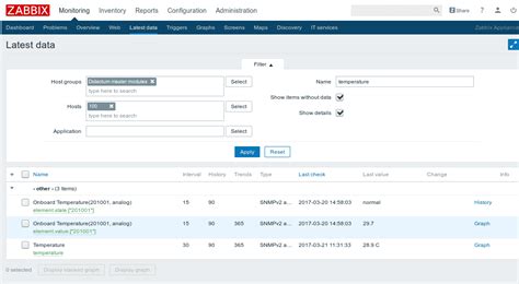 Didactum Sensor Abfrage Unter Zabbix