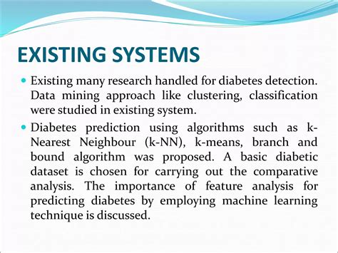 Diabetes Prediction Using Machine Learning Ppt
