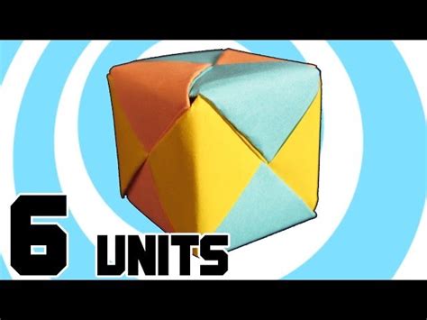 Modular Origami Cube