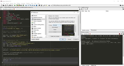 [anaconda python] spyder 편집창 간지나게 변경하기 by