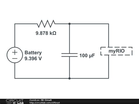 RC Circuit CircuitLab