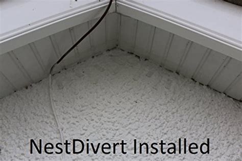 Nestdivert Angled House Martin Nest Deterrent Prevent Bird Nest Under Eaves Of House No More
