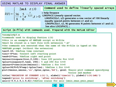 analysis of circuits with one energy storing element ppt download