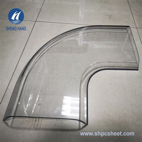 Pc Sheet Engraving Hot Forming Bending Polycarbonate Solid Sheet