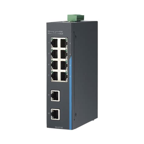 EKI E I FE Port Managed Industrial Ethernet Switch Semaphore Systems