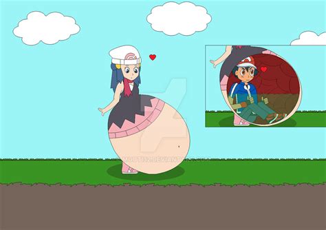 Dawn Caught Ash By Mouti32 On Deviantart