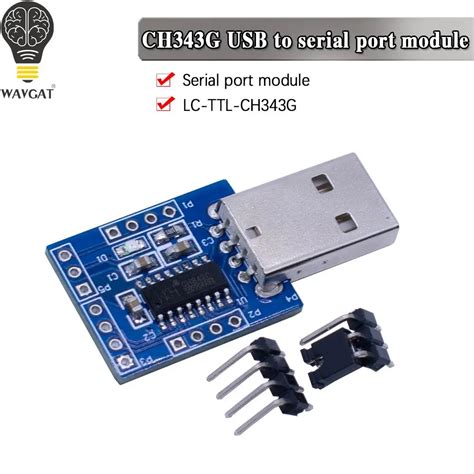 Ttl Converter Ch343g Usb To Serial Port Module Supports 50bps 6mbps Rts