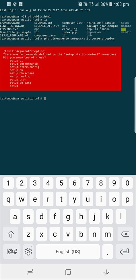Magento 21 Deploying Static Content On M2 Doesnt Work Magento