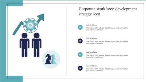 Corporate Workforce Development Strategy Icon Ppt Example