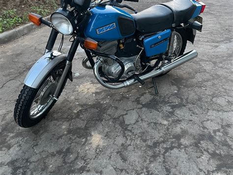 Купить б у ИЖ Планета карбюратор 4 передачи в Москве синий дорожный 2006 года на Авто ру Id