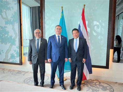 We Had The Pleasure Of Meeting He Murat Nurtleu The Deputy Prime Minister And Minister Of