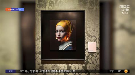 [와글와글] Ai가 그린 명화 전시‥네덜란드 미술계 발끈