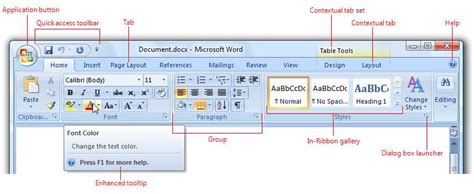 Microsoft Word Insert And Layout Toolbar Test Answers