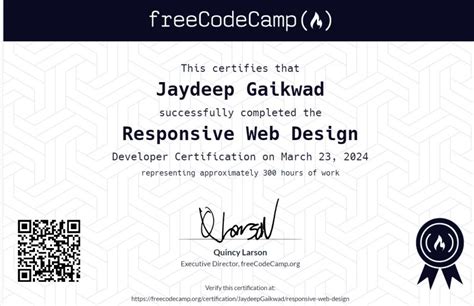 Jaydeep Gaikwad On Linkedin Webdesign Responsivedesign Certified Learningisfun