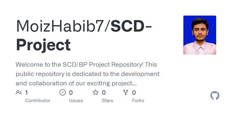 Github Moizhabib7scd Project Welcome To The Scdbp Project
