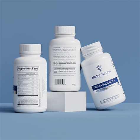 Vision Support Supplements Vitamins And Minerals 60 Capsules