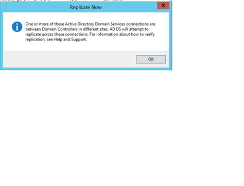 unusual behaviour repadmin syncall windows spiceworks community