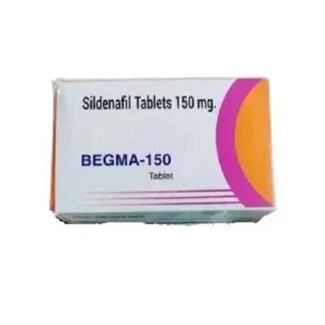 Begma 150mg Tablets At ₹ 295 Strip Sildenafil Tablets In Surat Id 2857033365988