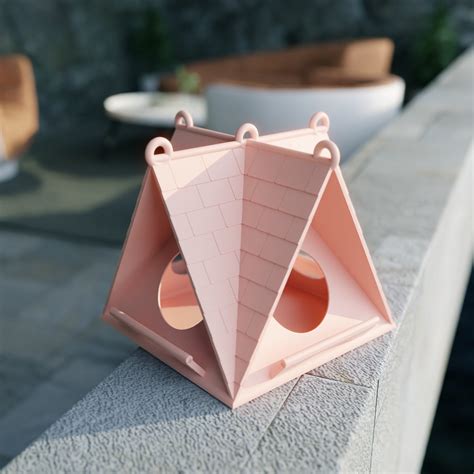 Birdhouse Stl Files Birdhouse 3d Print Files Bungalow 3d Print Files 3d House Birdhouse Stl