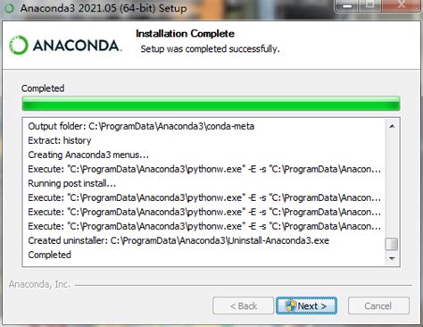 Python Failed In Installing Anaconda There Are Only Three Folders