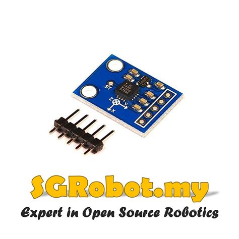 Gy 61 Adxl335 Analog 3 Axis Accelerometer Arduino Sensor Module Shopee Malaysia