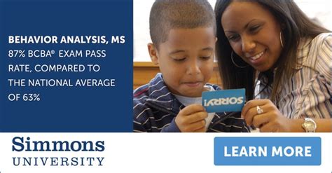 Behavior Analysis Simmons University