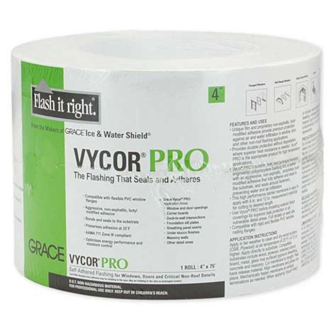 Gcp Grace Vycor Pro Flashing Tape 4x75