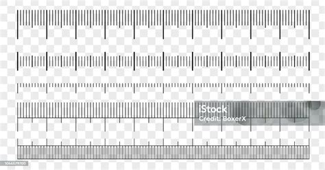 눈금자 눈금 측정입니다 길이 측정 스케일 차트 격리 벡터 일러스트 레이 션 0명에 대한 스톡 벡터 아트 및 기타 이미지 0명 계기판 측정기 계측기 교정 Istock