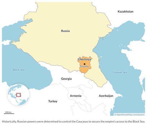 The Long Struggle Between Chechnya And Russia Gis Reports