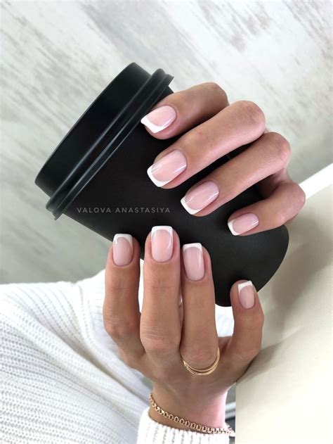 French Manicure Френч Красивые ногти Дизайнерские ногти Гвоздь
