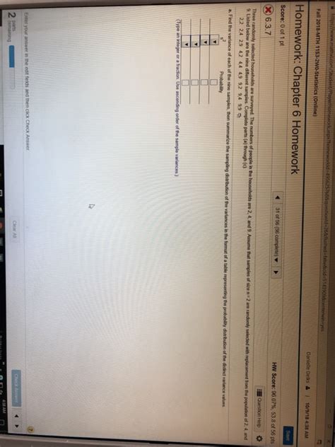 Solved Homework Chapter 6 Homework Hw Score 96 0796 538