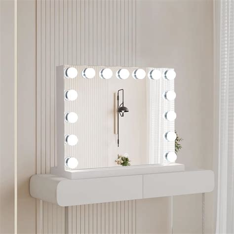 Jevelyn Hollywood Led Table Mirror Mirrors Direct