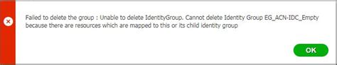 Solved Ise 24 Patch 8 Cannot Delete Endpoint Identity Groups